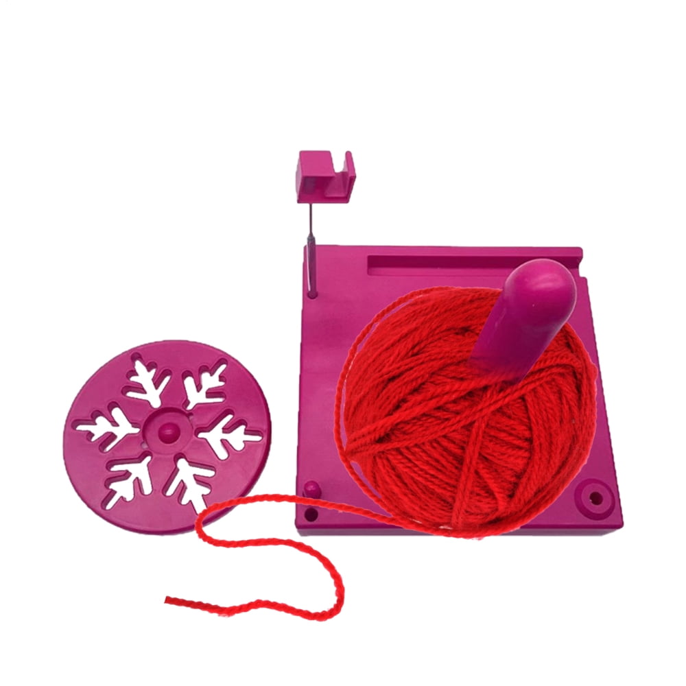 Curpgiee Yarn Ball Holder Yarn Spindle Holder with Accessories Storage ...