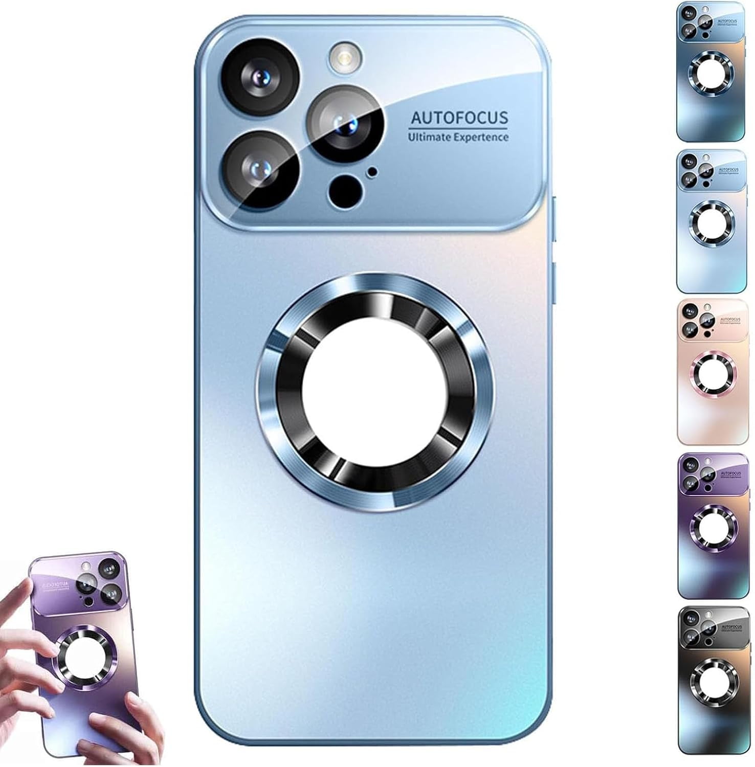 Curranet Lens Protection Hard Case for iPhone, Curranet Dazzle Color ...