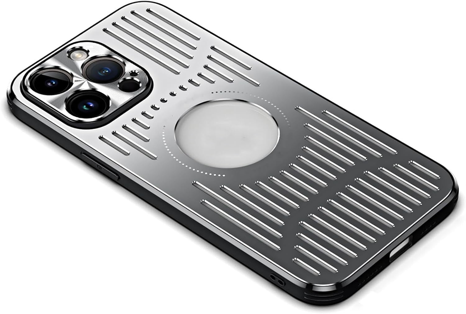 Curranet Metal Heat Dissipation Breathable Case for iPhone, Heat ...