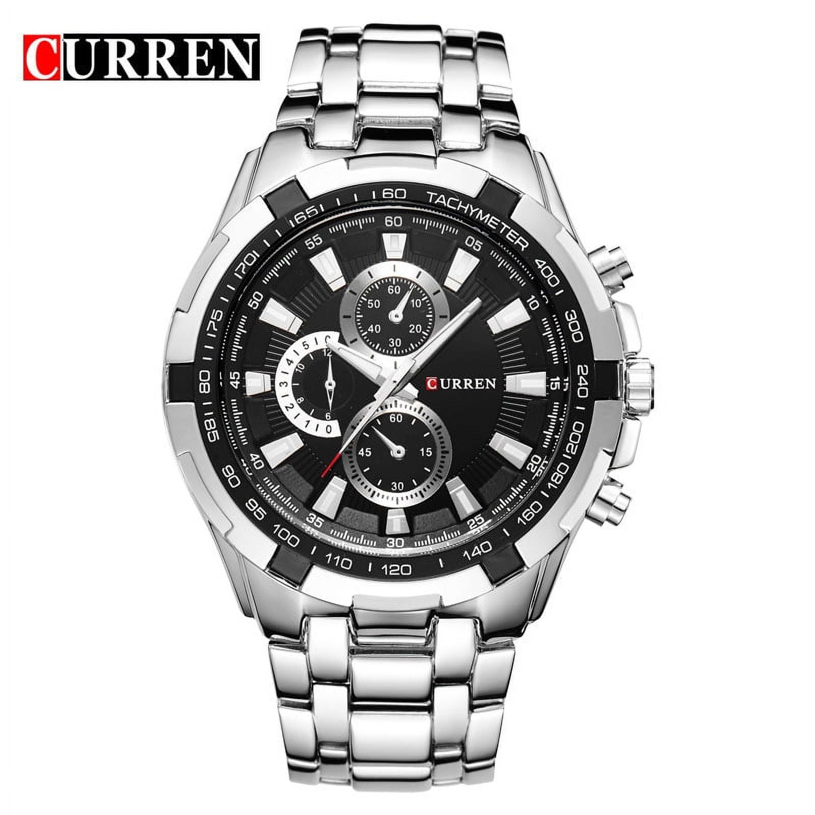 Curren 8023 Men's Watch Popular Men's Watch Business Steel Belt Large ...