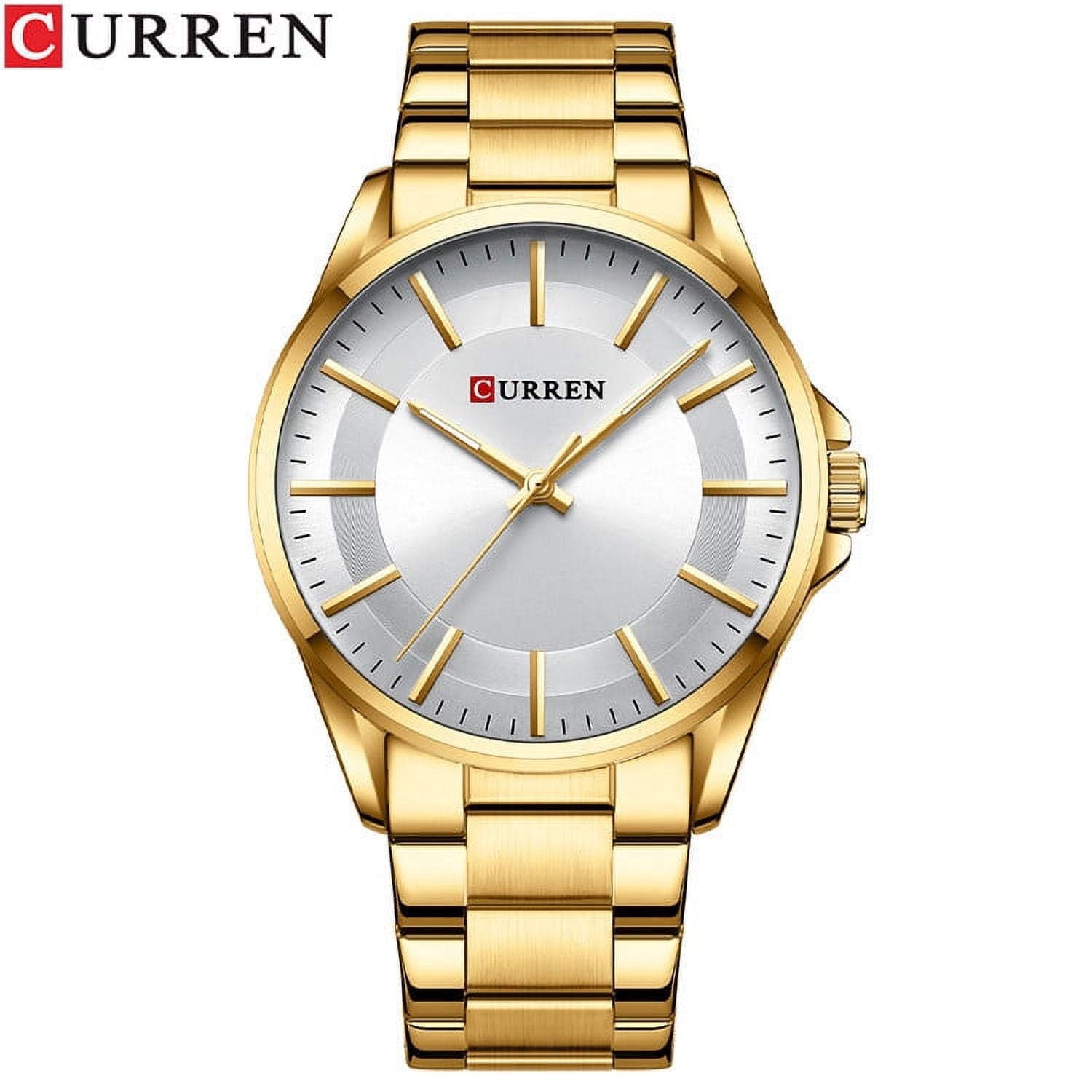 Curren 8429 New Large Dial Men's Personalized Watch Calendar Sports ...
