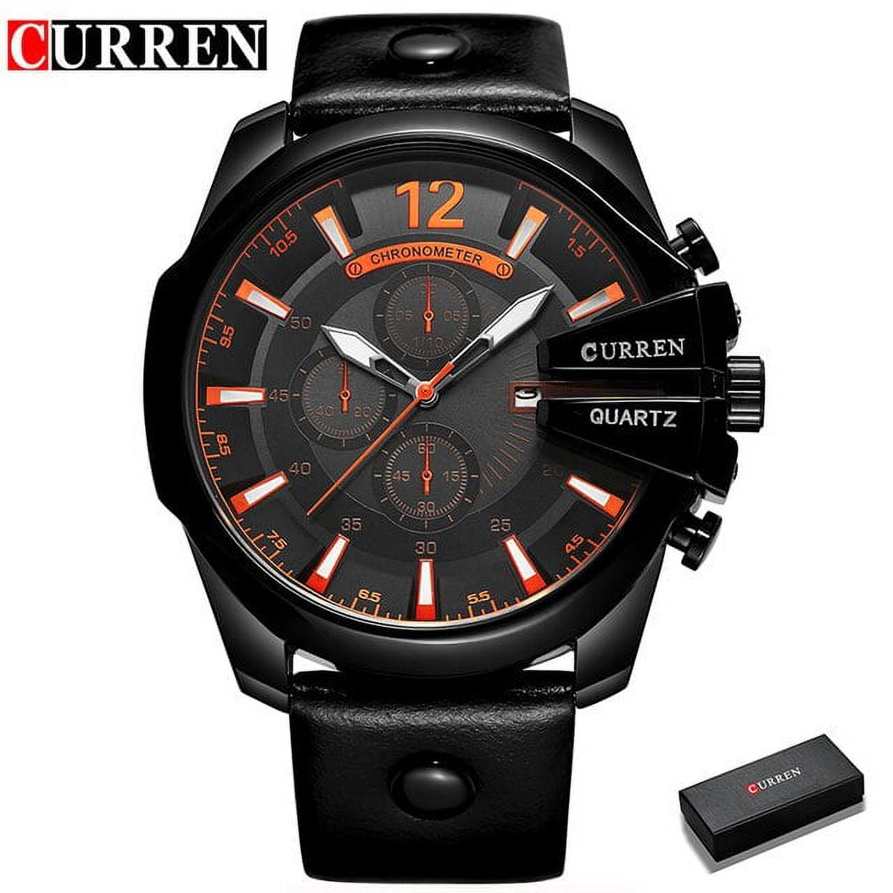 Curren Men's Casual Sport Quartz Watch Mens Watches Top Brand Luxury ...