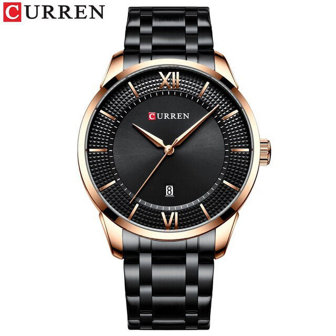Curren Men's Watches Top Brand Luxury Fashion Style Quartz Wrist Watch ...