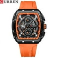 Curren New 8442 Six-Pin Chronograph Men's Watch Fashion Multi-Function ...