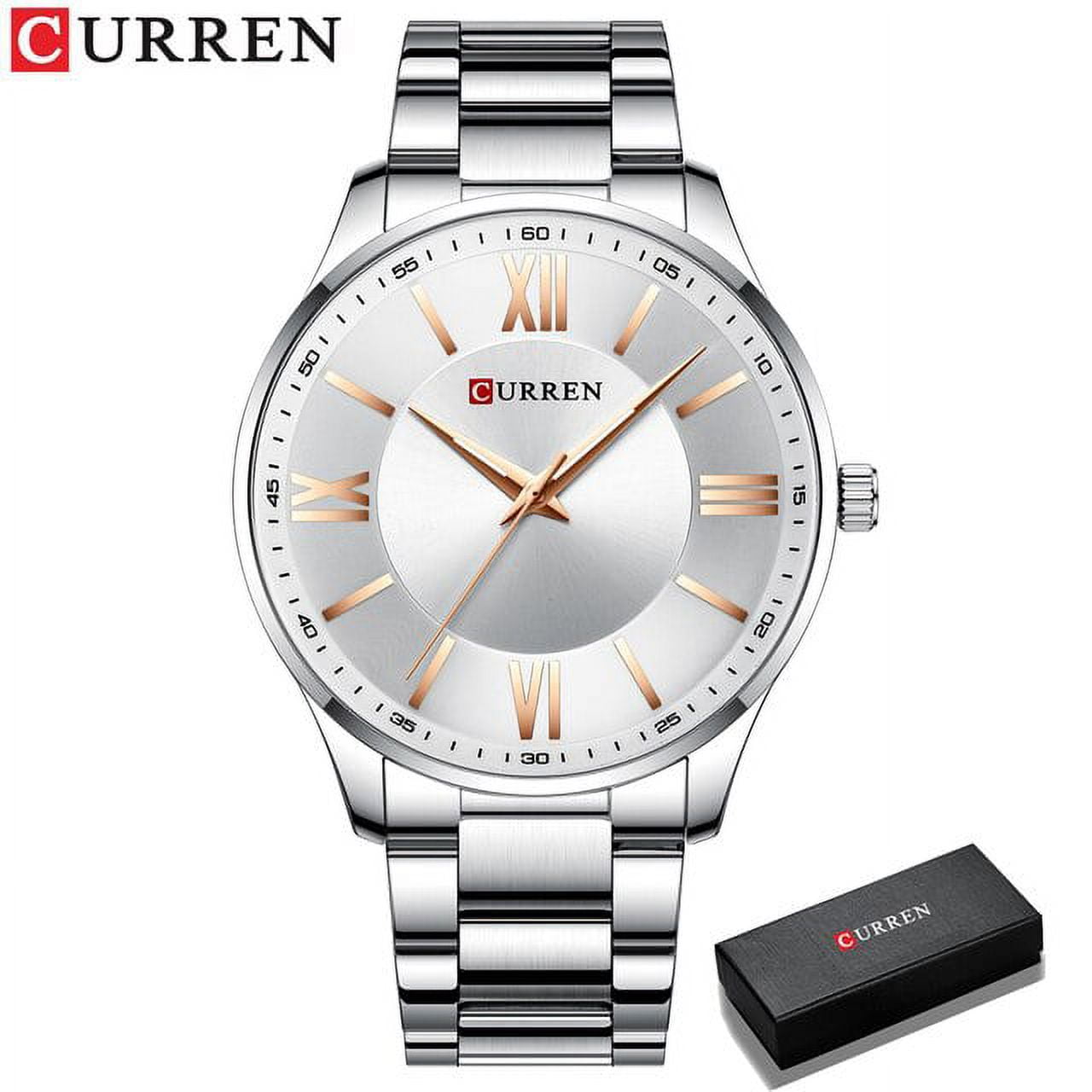 CURREN NEW 2020 Classic Fashion Quartz Mens Watches with Stainless ...