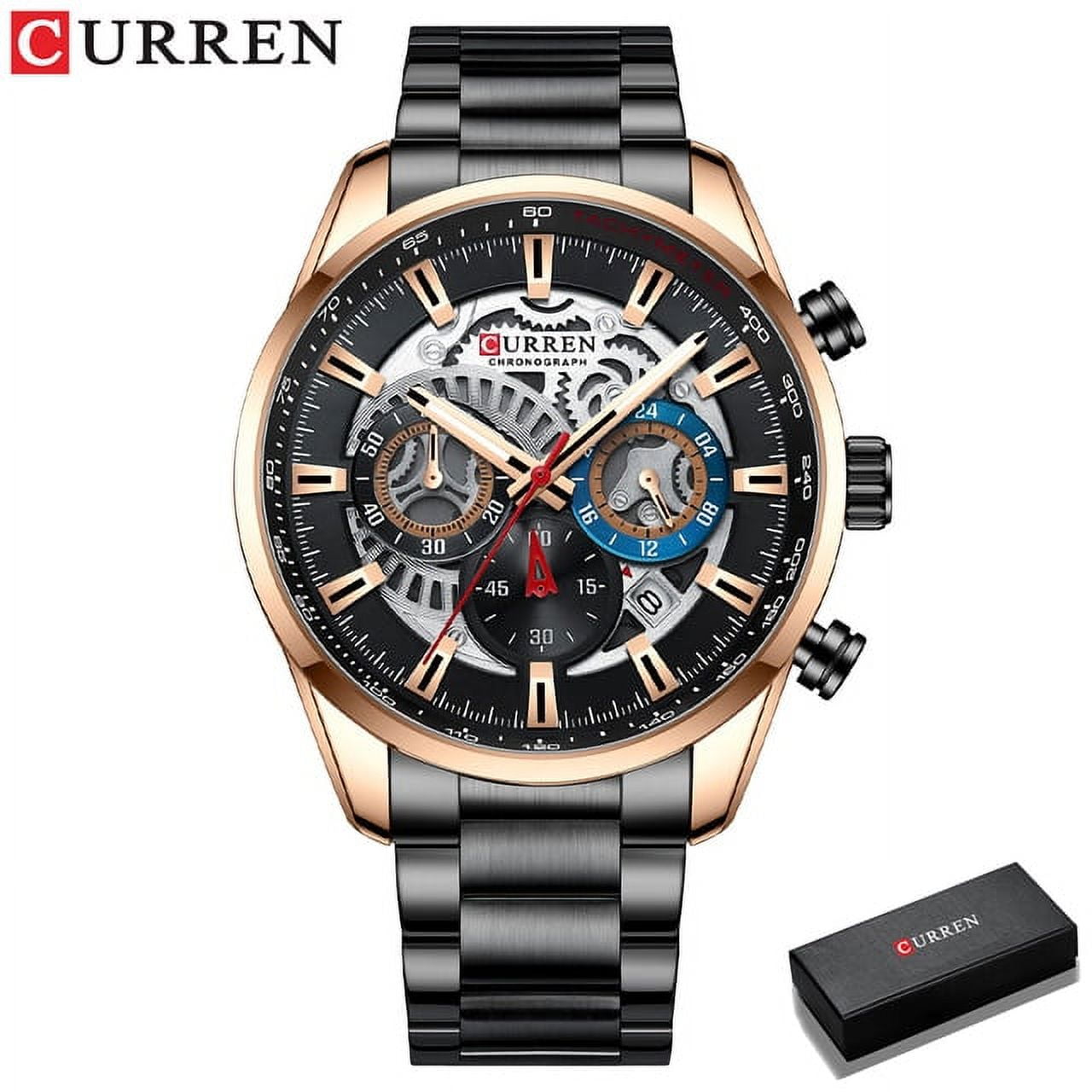 Curren Watches Men Fashion Military Sports Quartz Wristwatches For Male ...