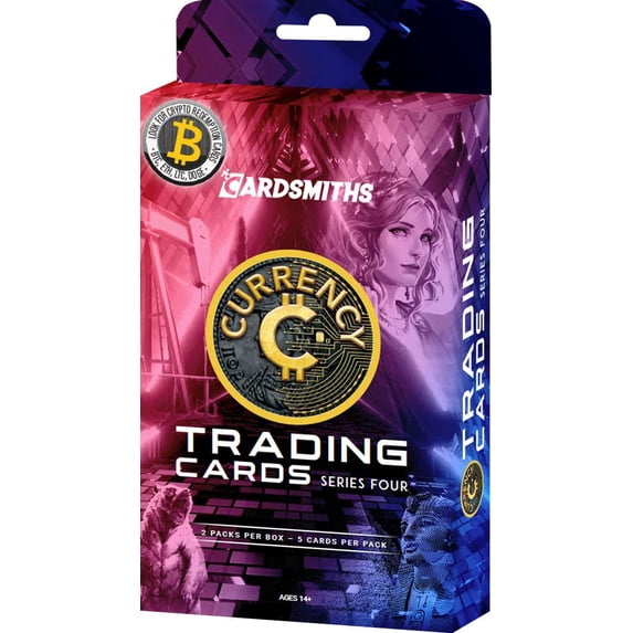 Cardsmiths Currency Series 4 Trading Card Collector Box, 2 Packs, Find ...