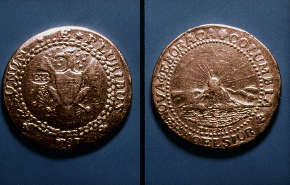 Currency: U.S. Coin, 1787. /Nunited States Gold Doubloon By Ephraim ...