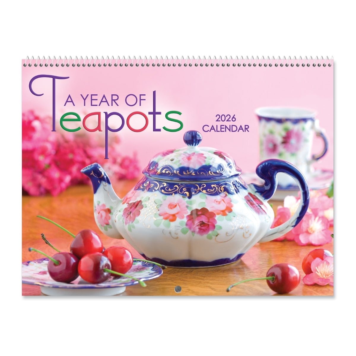 Current 2026 Teapot 12 x 9-inch Wall Calendar, Large Bookstore-Quality ...