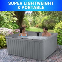 Intex PureSpa Plus Portable Inflatable Hot Tub Jet Spa & Medium Benches ...
