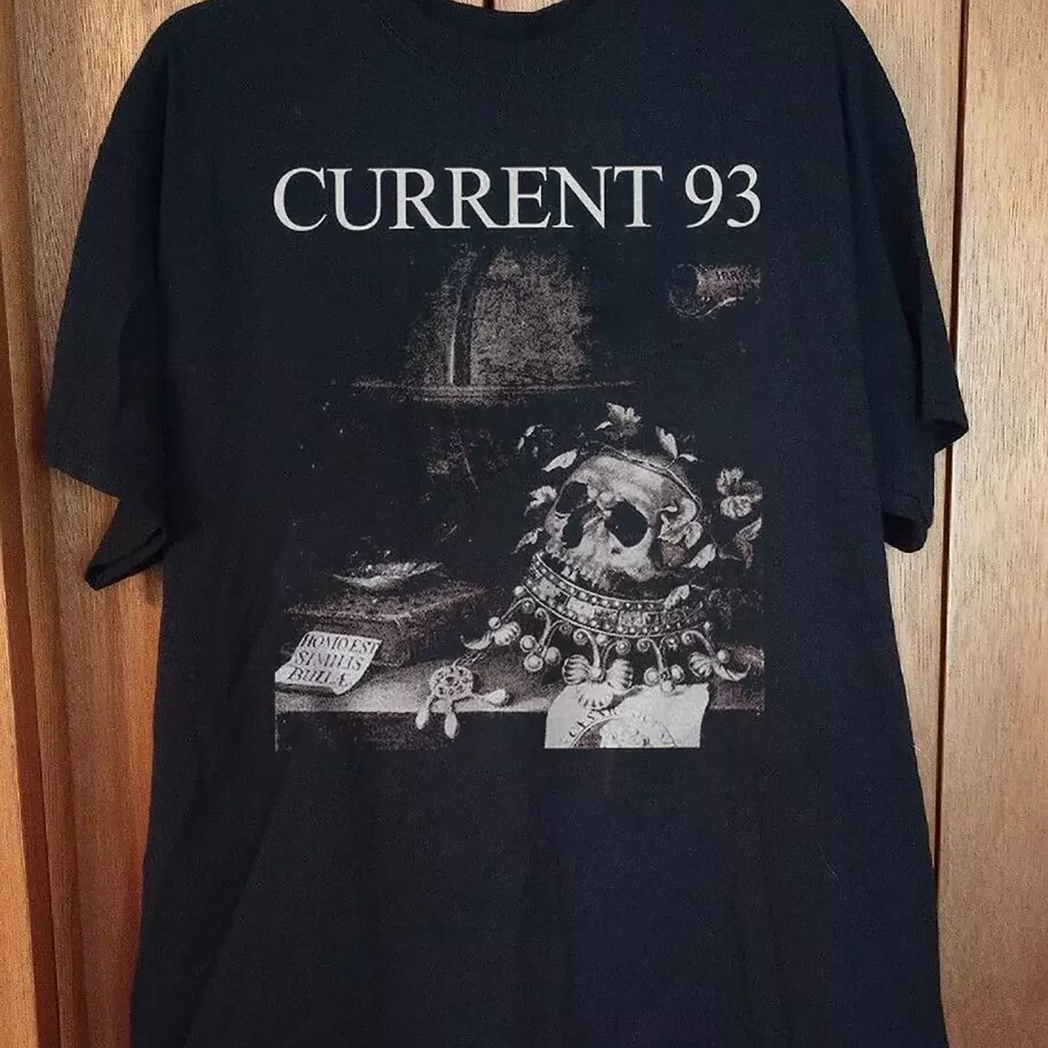 Current 93 Band The Red Face Of God Song Tee Shirt Cotton Short Sleeve ...