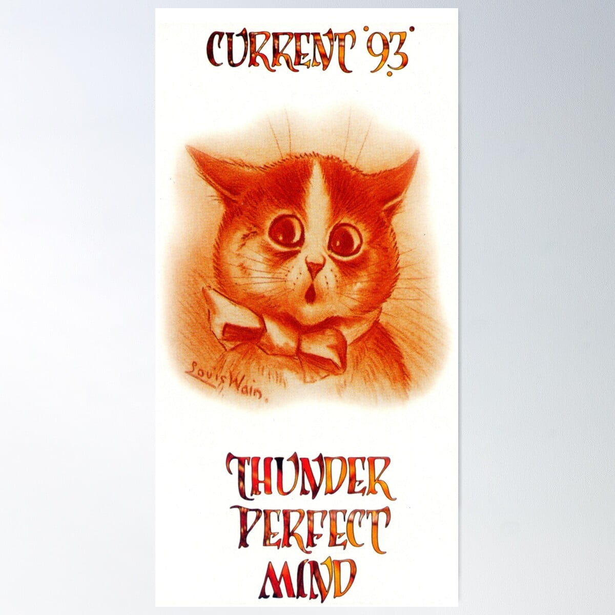 Current 93 : Thunder Perfect Mind : Louis Wain Cat : Psychedelic ...