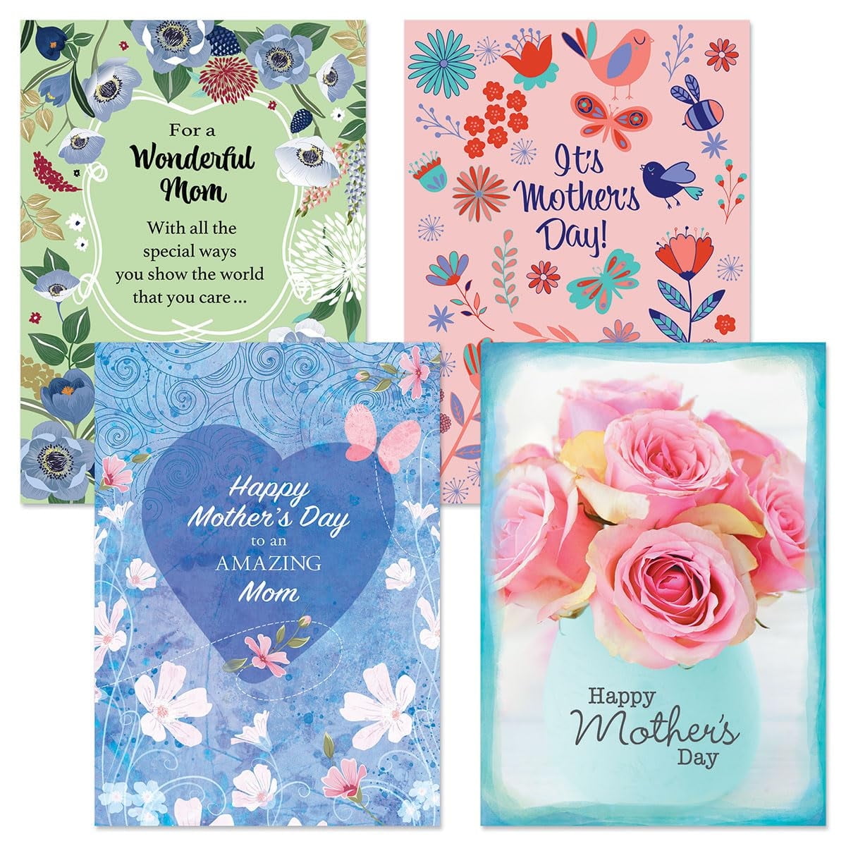 Current All the Moms Mother's Cards - Set of 8 Cards, Large 5" x 7 ...