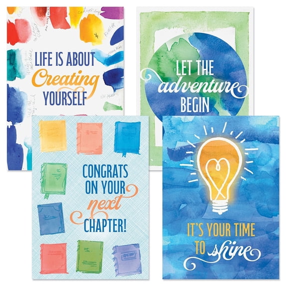 Current Bright Future Graduation Greeting Cards - Set of 8 , 5 x 7 Inch ...