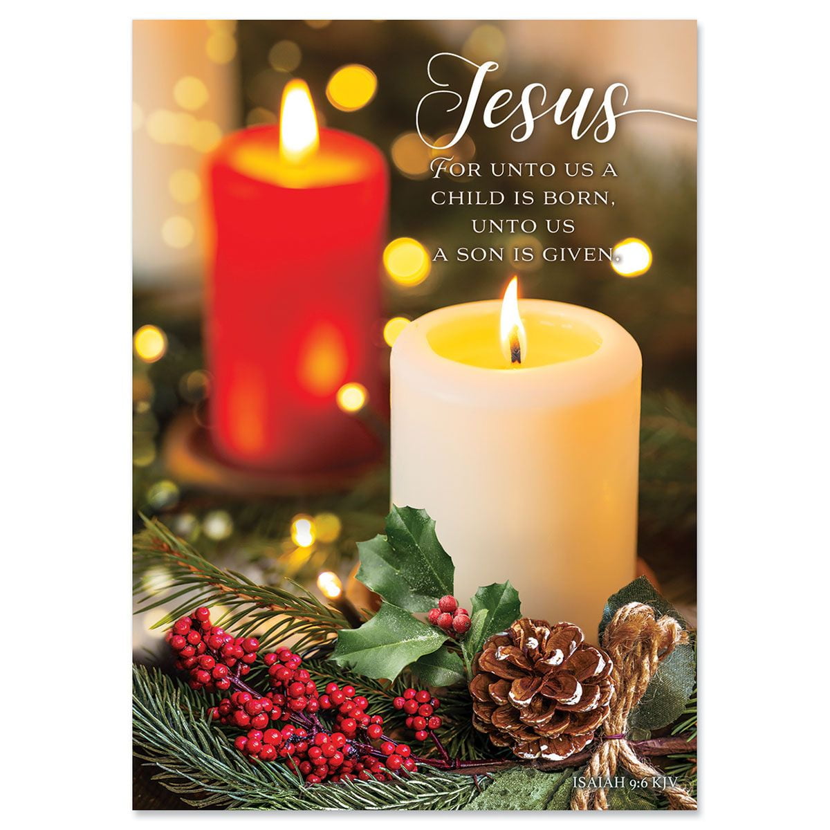 Current Candlelight Christmas Religious Christmas Cards, Greeting Cards ...