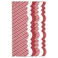 Current Candy Cane Stripe Scalloped Edge Tissue Paper Sheets ...