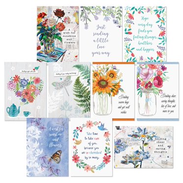 Current Kraft Thinking of You Greeting Card Assorted Designs, Bulk ...
