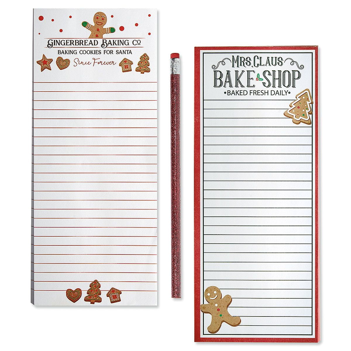 Current Christmas Bake Shop Shopping List Pad Gift Set - Set of 2 Pads ...