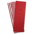 Current Christmas Red White Dots and Stripes Tissue Paper Set of 18, 20 ...