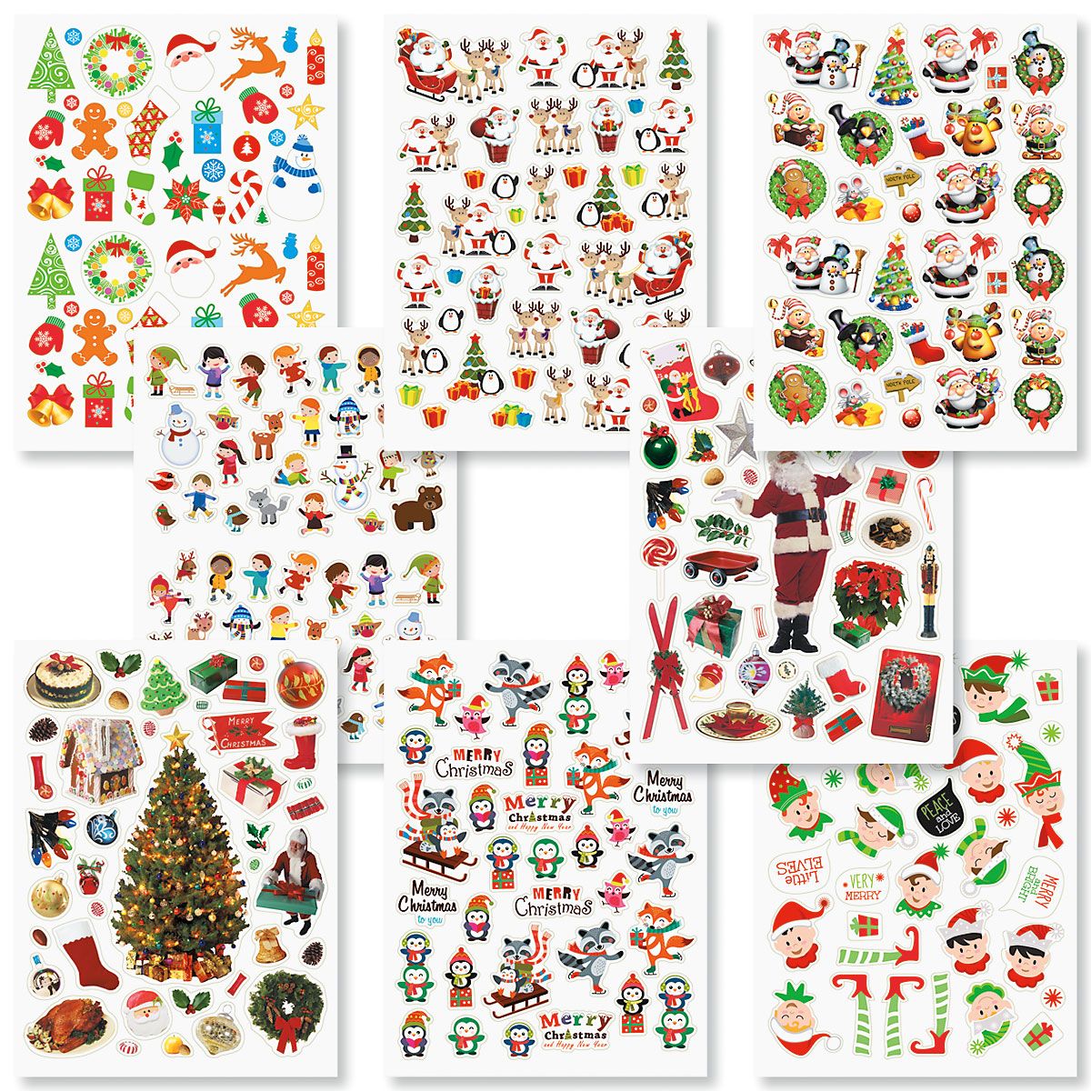 Colorforms(R) Classic Re-Stickerable Sticker Set-Lucy's Winter Carnival ...