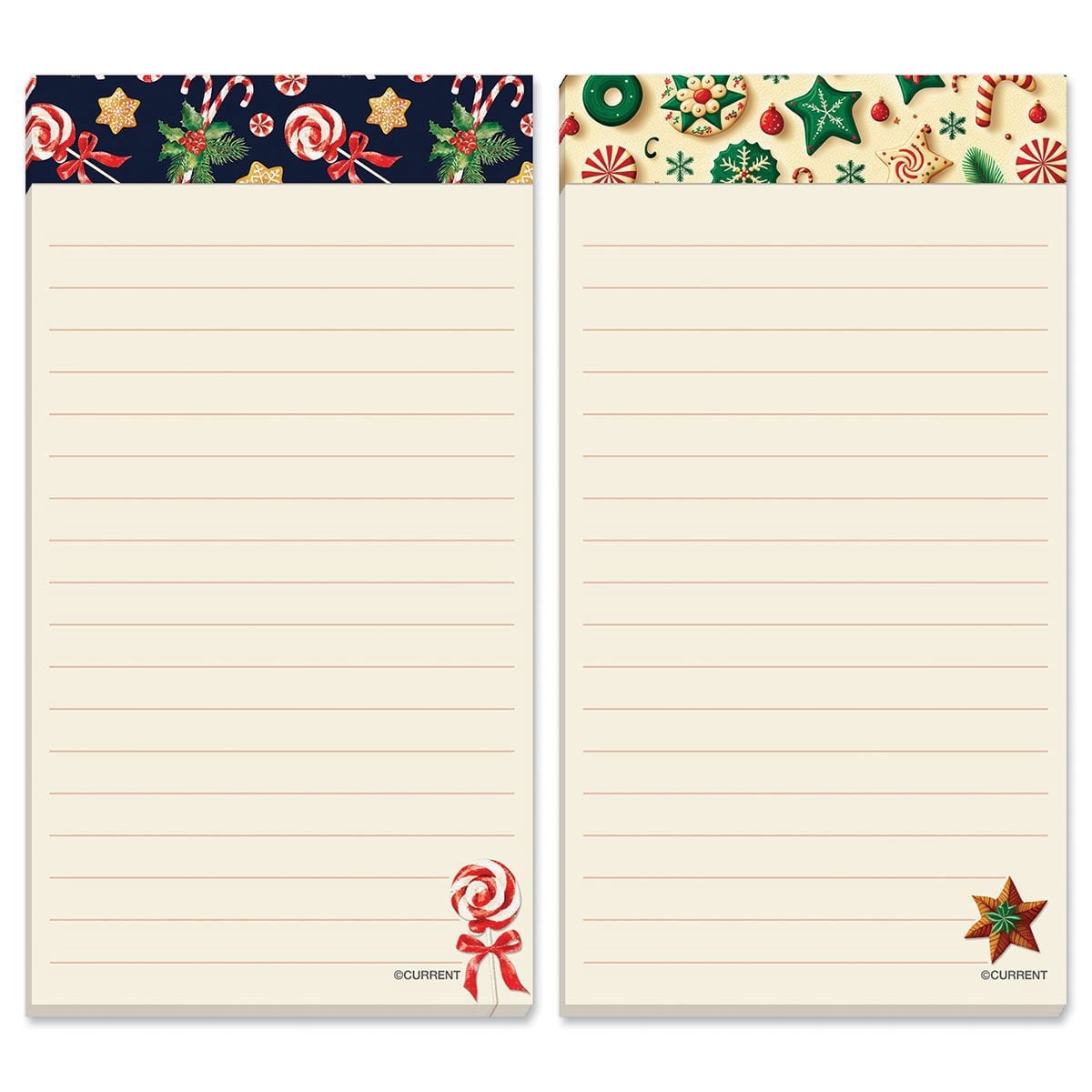 Current Christmas Treats Magnetic Christmas Holiday Notepad Set – 2 ...