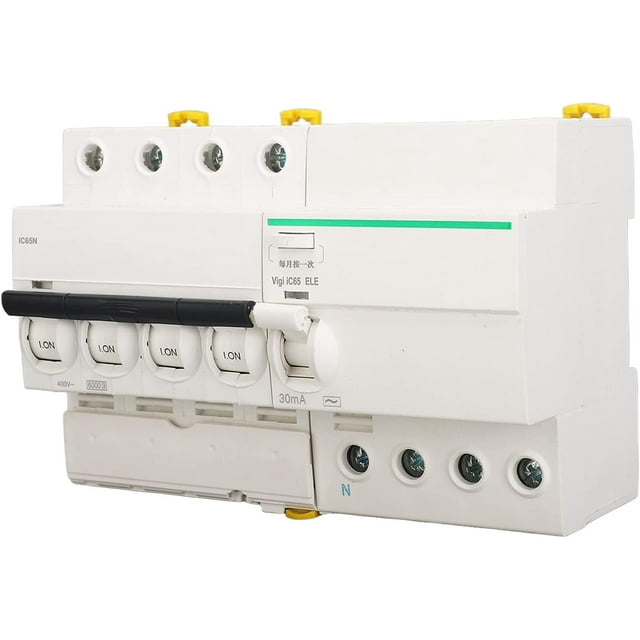 Current Circuit Breaker, Circuit Breaker Air Switch Leakage Protection AC400V 4P and N Fast Arc ...