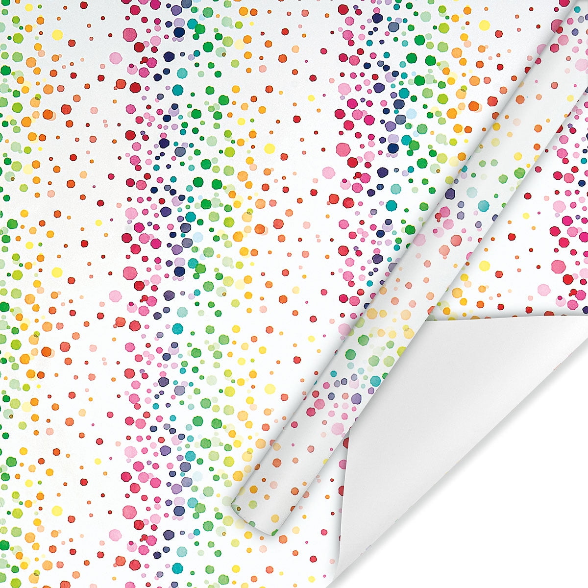 Current Premium Confetti Birthday Jumbo-Size Heavyweight Gift Wrap ...