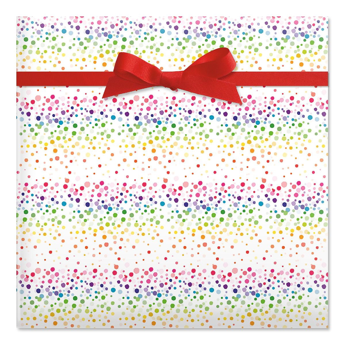 Current Premium Confetti Birthday Jumbo-Size Heavyweight Gift Wrap ...