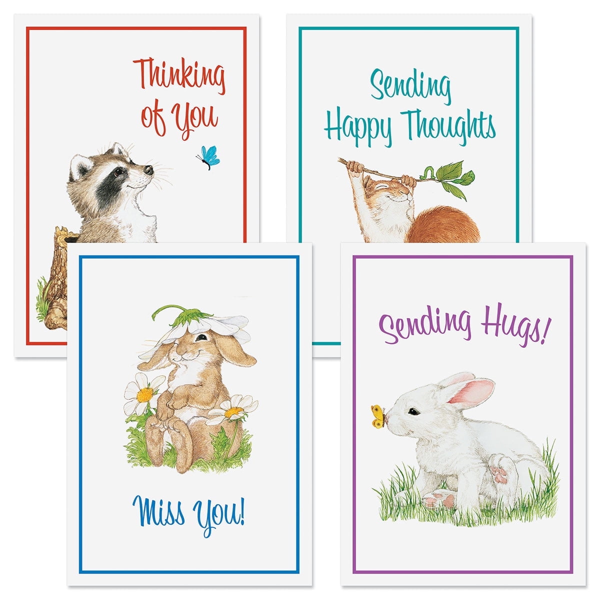 Current Critter Thinking of You Greeting Cards Value Pack - Set of 8 ...