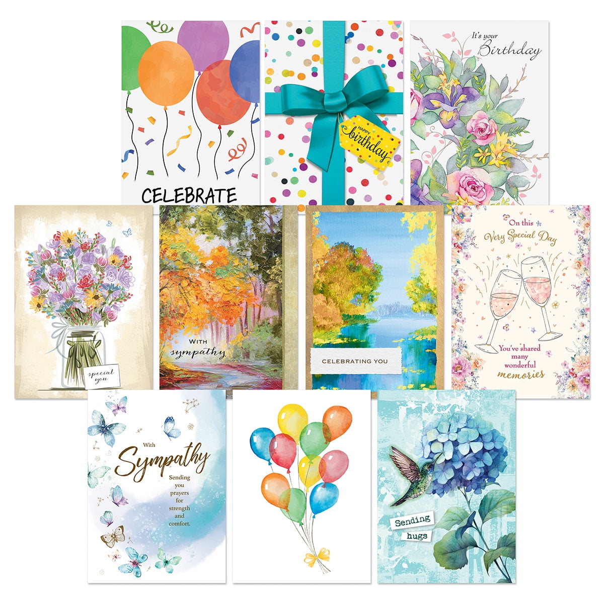 Current Favorites All Occasion Greeting Cards Value Pack, 20 Cards, 5 x ...