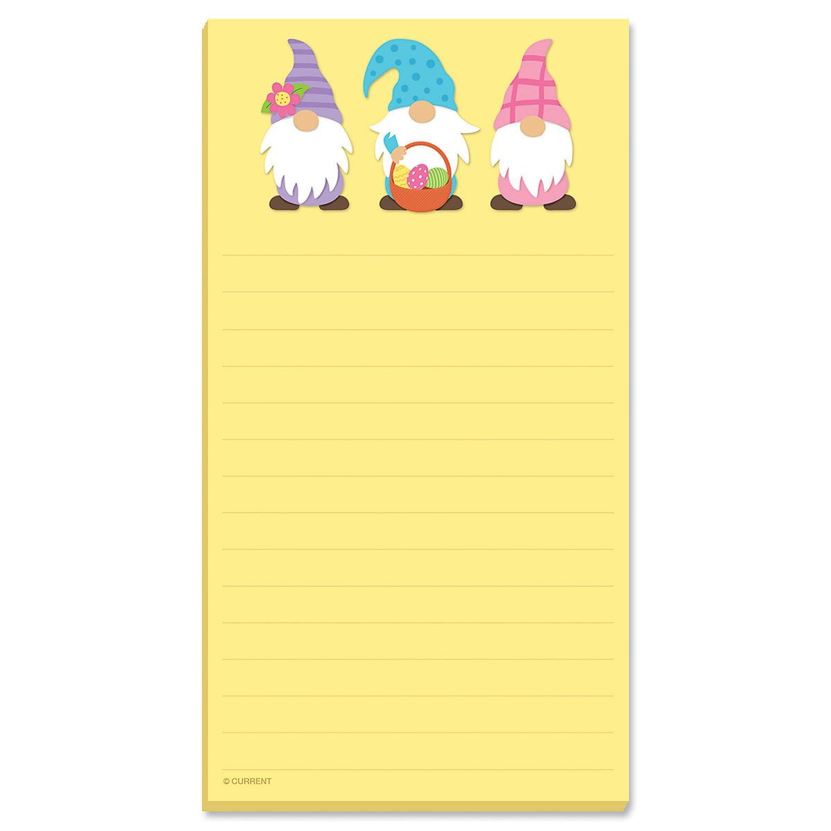 Current Gnomes Easter Notepads - Set of 2, Easter Memo Pads, 60 sheets ...