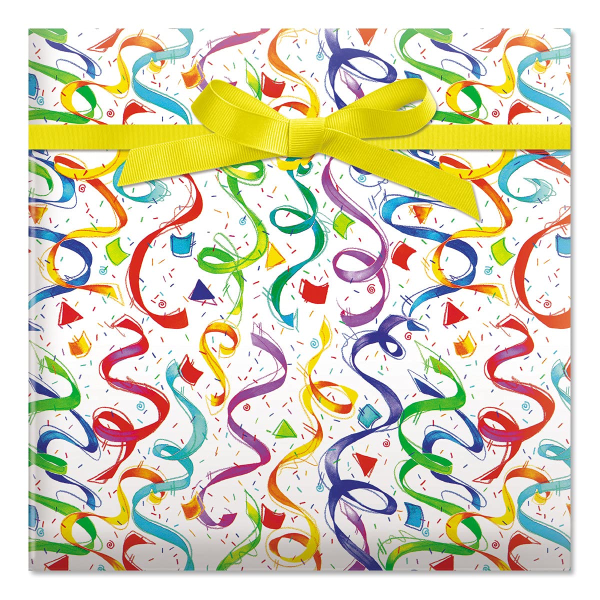 Colorful Confetti Sprinkles Premium Roll Gift Wrap Wrapping Paper ...