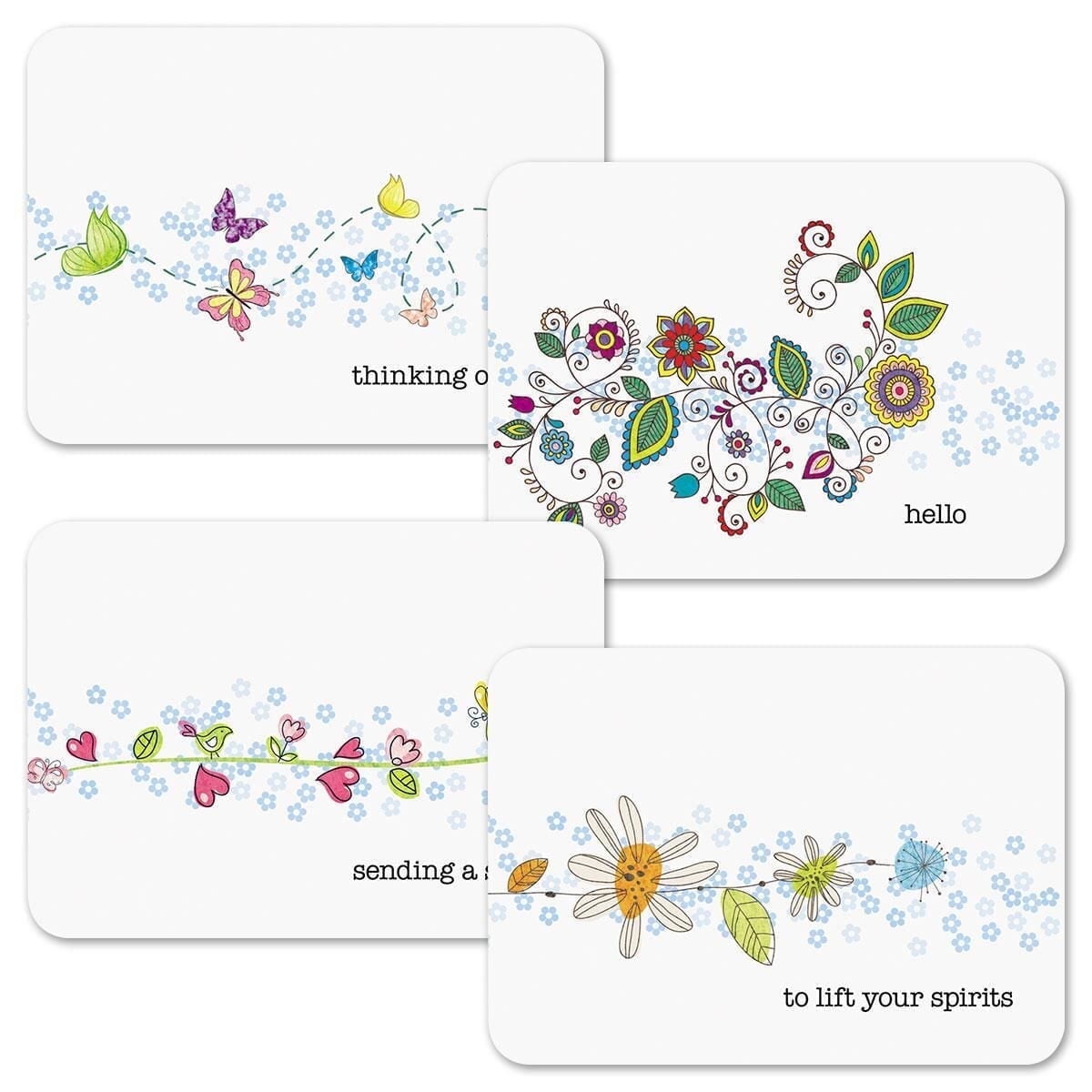 Current In My Heart Friendship Thinking of You Cards - Set of 8, 5" x 7 ...