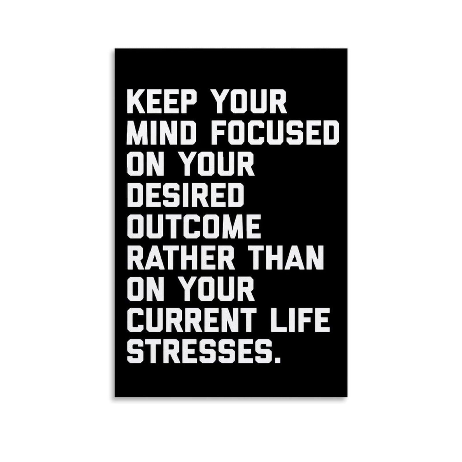 Current Life Stresses Print Purposeful Living Posters Confidence ...