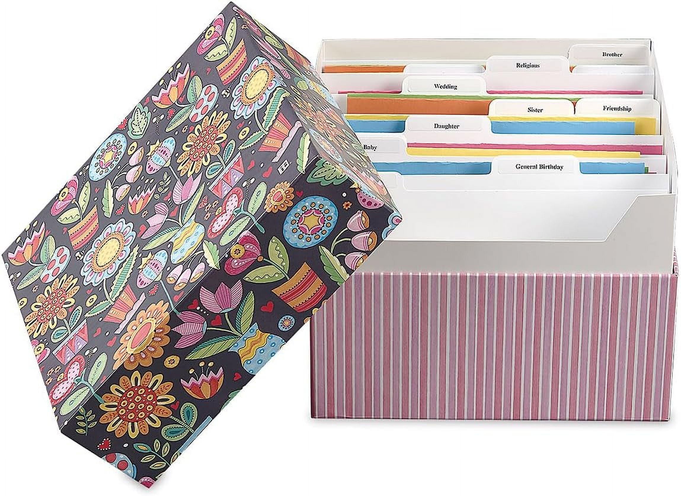 Current Mary Engelbreit Card Greeting Organizer Box - 7" x 9" x 9-1/2 ...