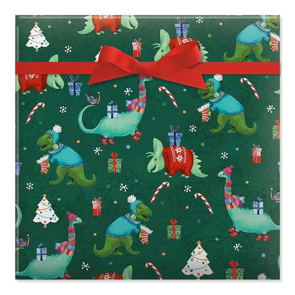 XiYing Large Size Christmas Wrapping Paper, 10 Meter Roll, 80 Gsm Thick ...