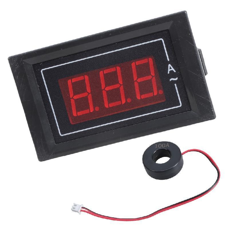 Current Meter 100A External Converter Easy Installation LCD Display for ...