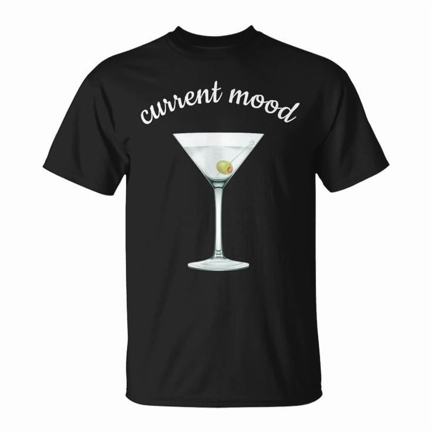 Current Mood Dirty Martini Graphic Cotton T-Shirt Unisex Adult Soft ...