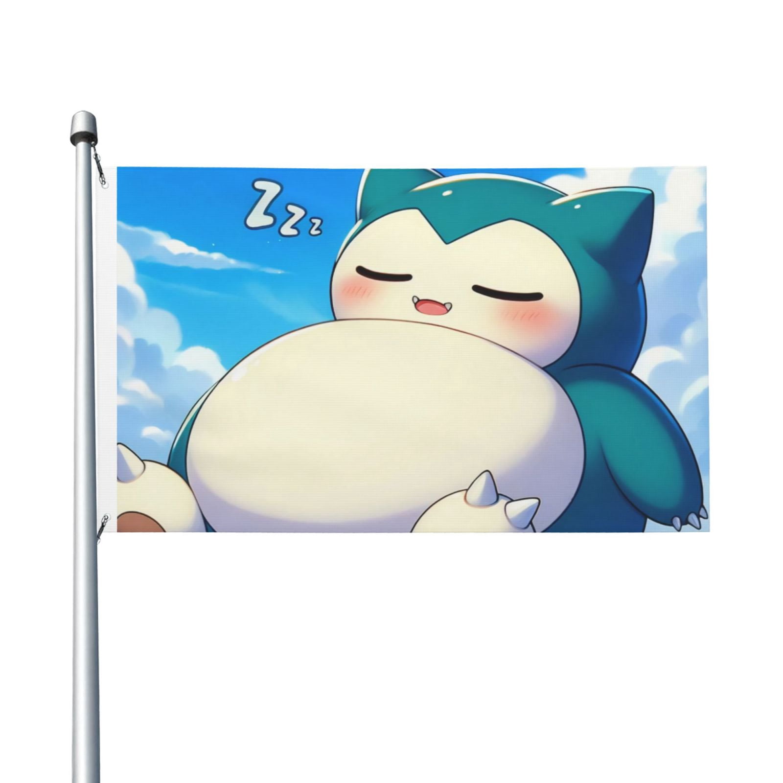 Current Mood Pikachu Snoralax 3x5ft Face Flag Fade Proof Holiday Fall ...