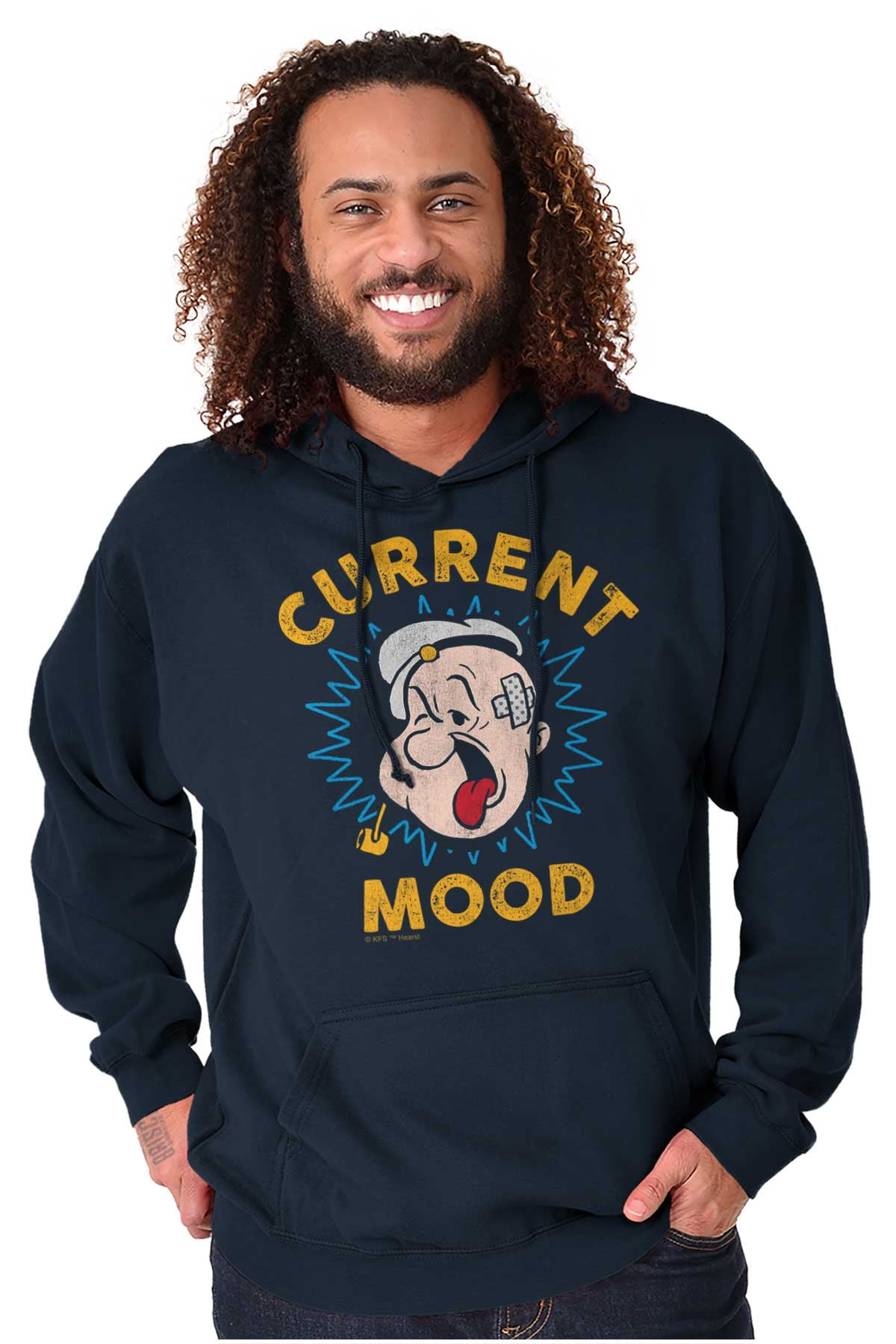 Current Mood Popeye The Sailor Man Hoodie Sweatshirt Women Men Brisco ...