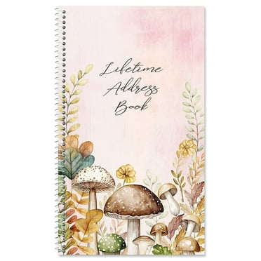 67144 Mead Address Book. 52 sheets 7 3/4" x 5 1/8". Assorted colors ...