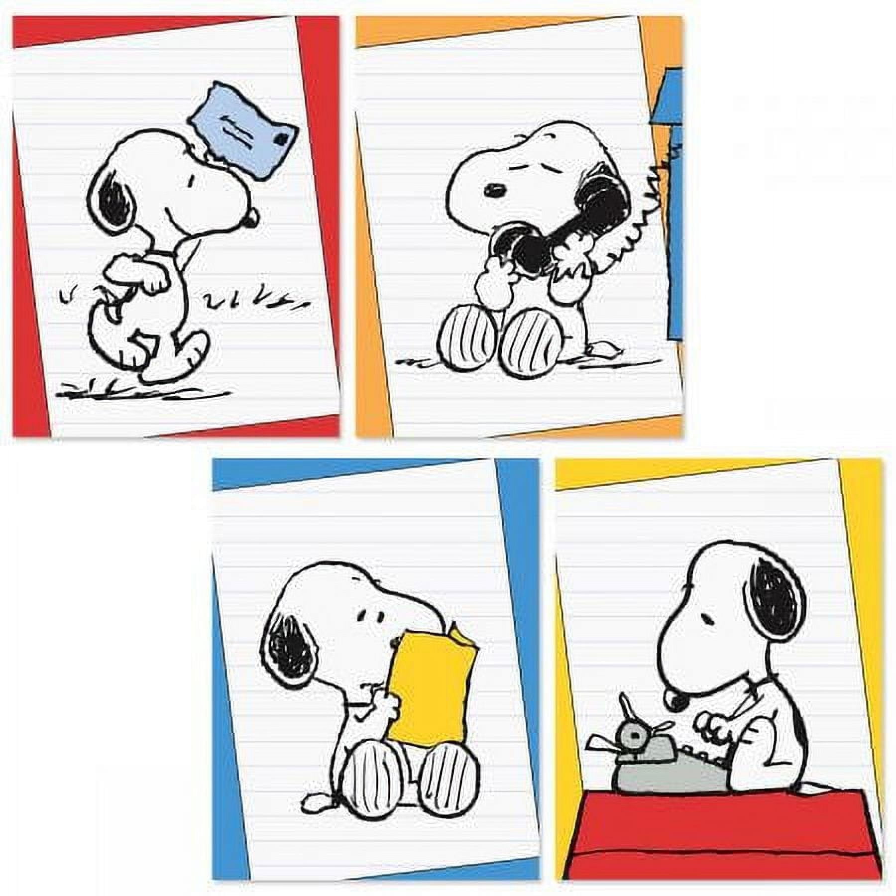 Current Peanuts® Brights Note Cards - Set of 12 - 4.25" by 5.5" Blank ...