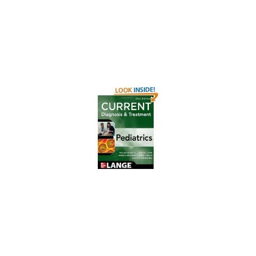 Pre-Owned Current Pediatric Diagnosis and Treatment (A Lange ...
