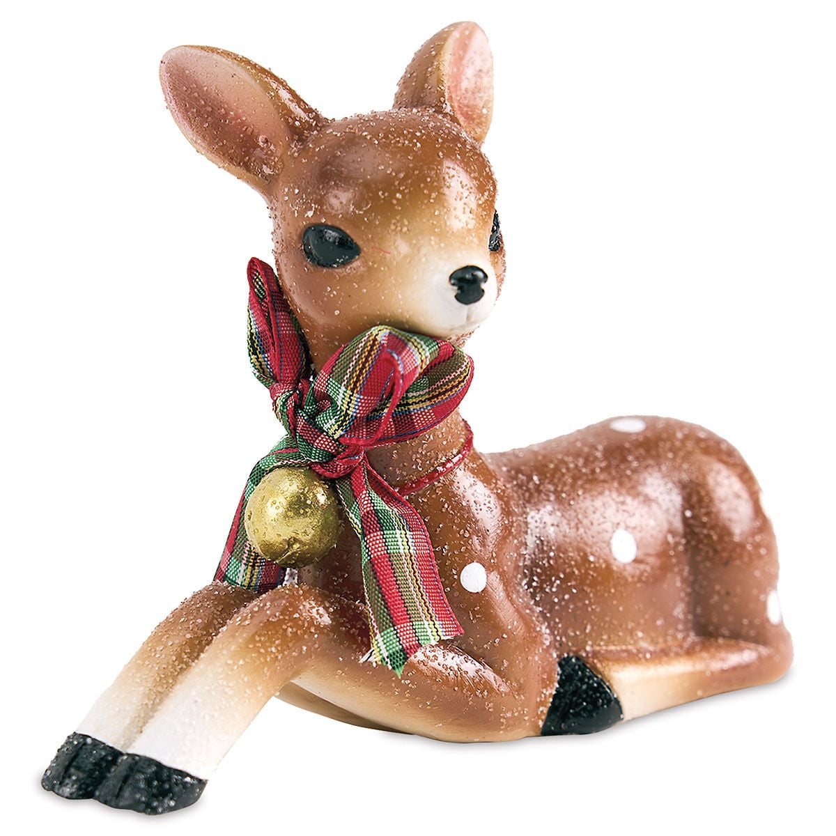 Current Sitting Reindeer Figure, Christmas Figurine - Cast Resin ...