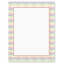 Gold & Silver Swirls Letterhead Laser & Inkjet Printer Paper, 25 Sheets ...