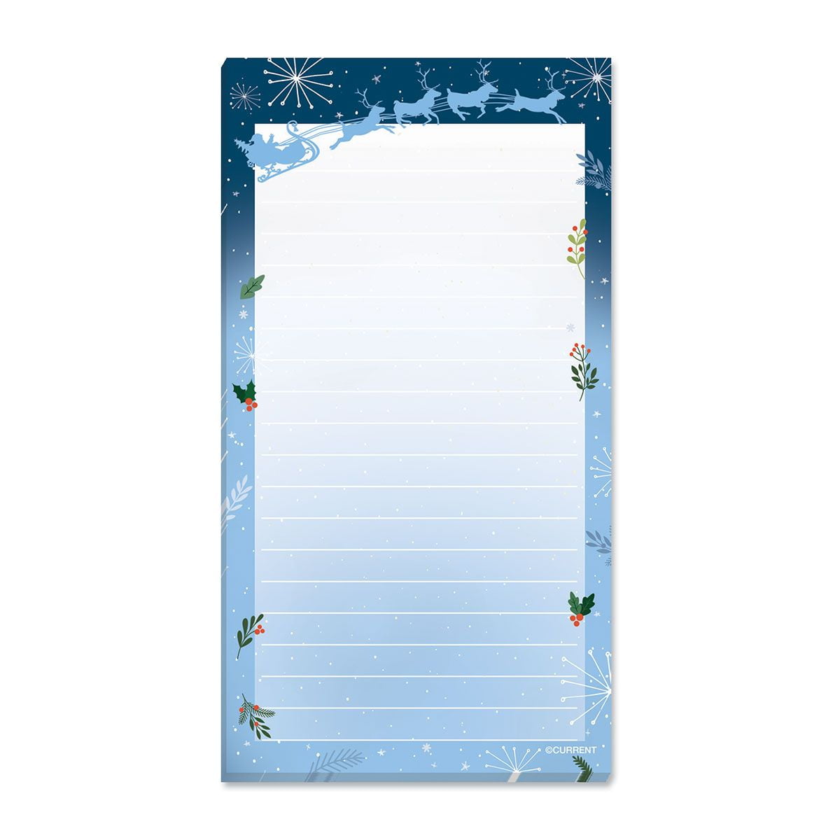 Current Starry Night Magnetic Holiday Notepad Set – Set of 2 Memo Pads ...