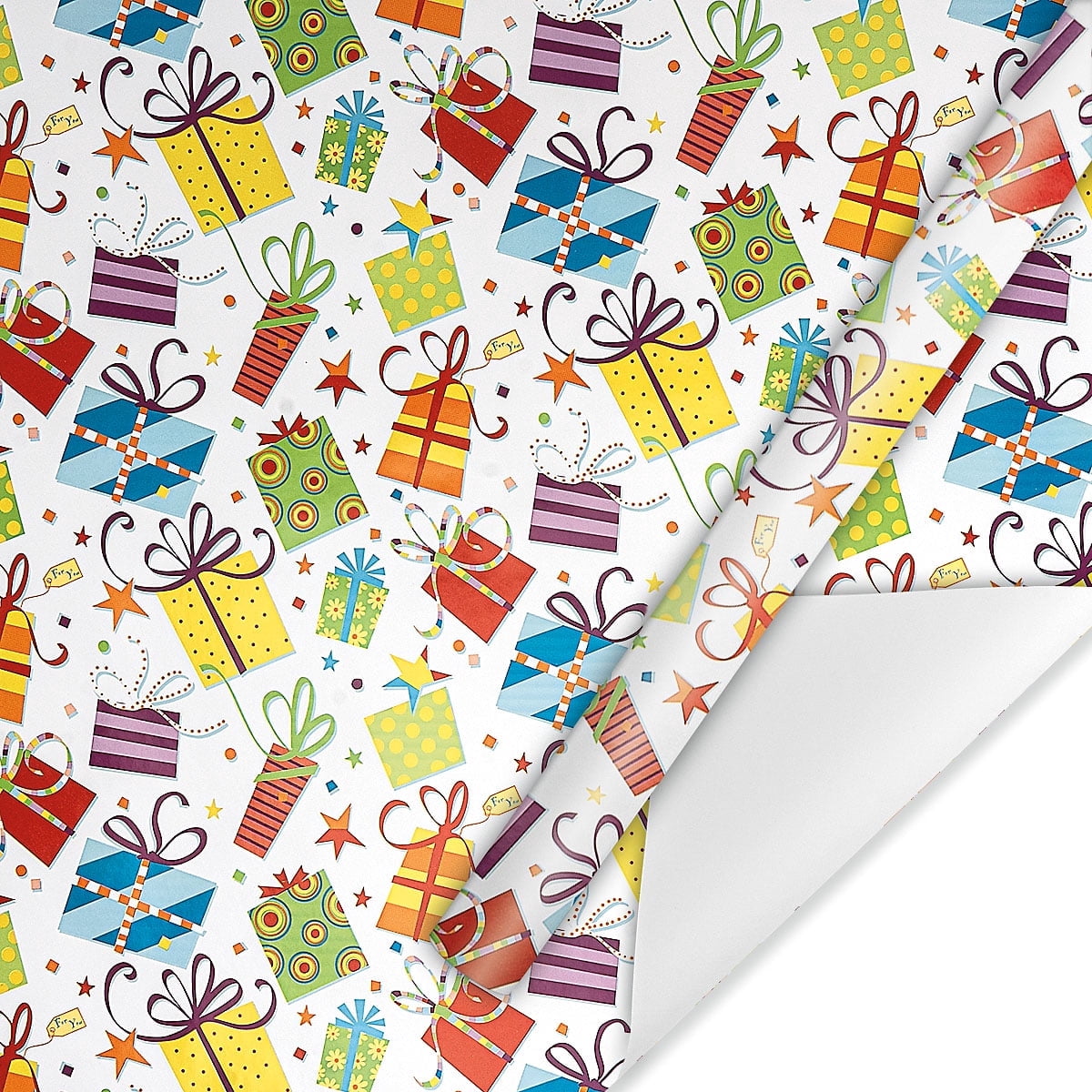 Current Surprise Package Birthday Jumbo Roll Heavyweight Gift Wrap ...