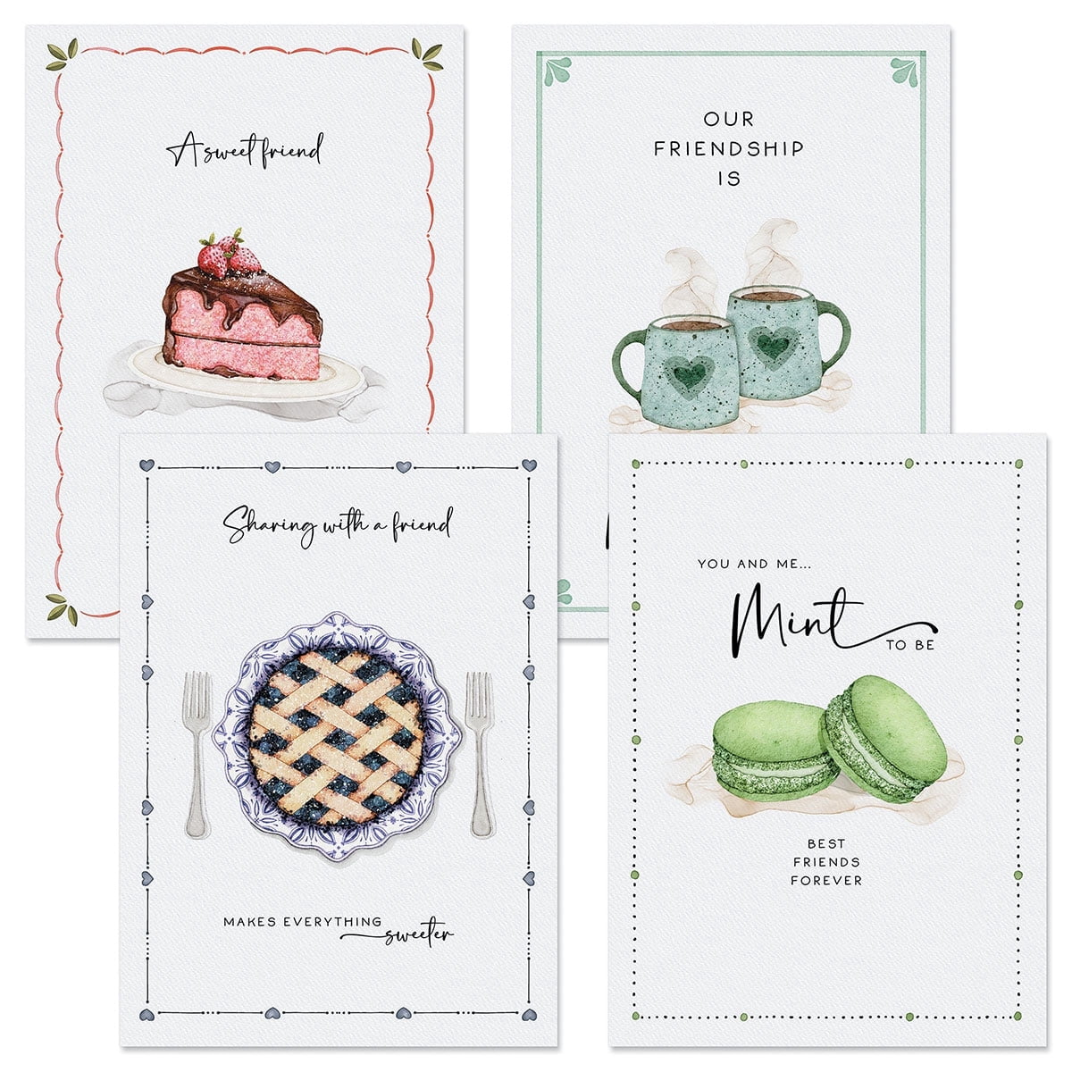 Current Sweet Delights Friendship Greeting Cards Value Pack - Set of 8 ...