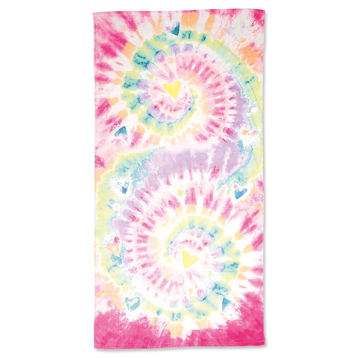 Current Tie Dye Towel - Extra Large, Lush Bath Towel, 100% Cotton, 30 ...