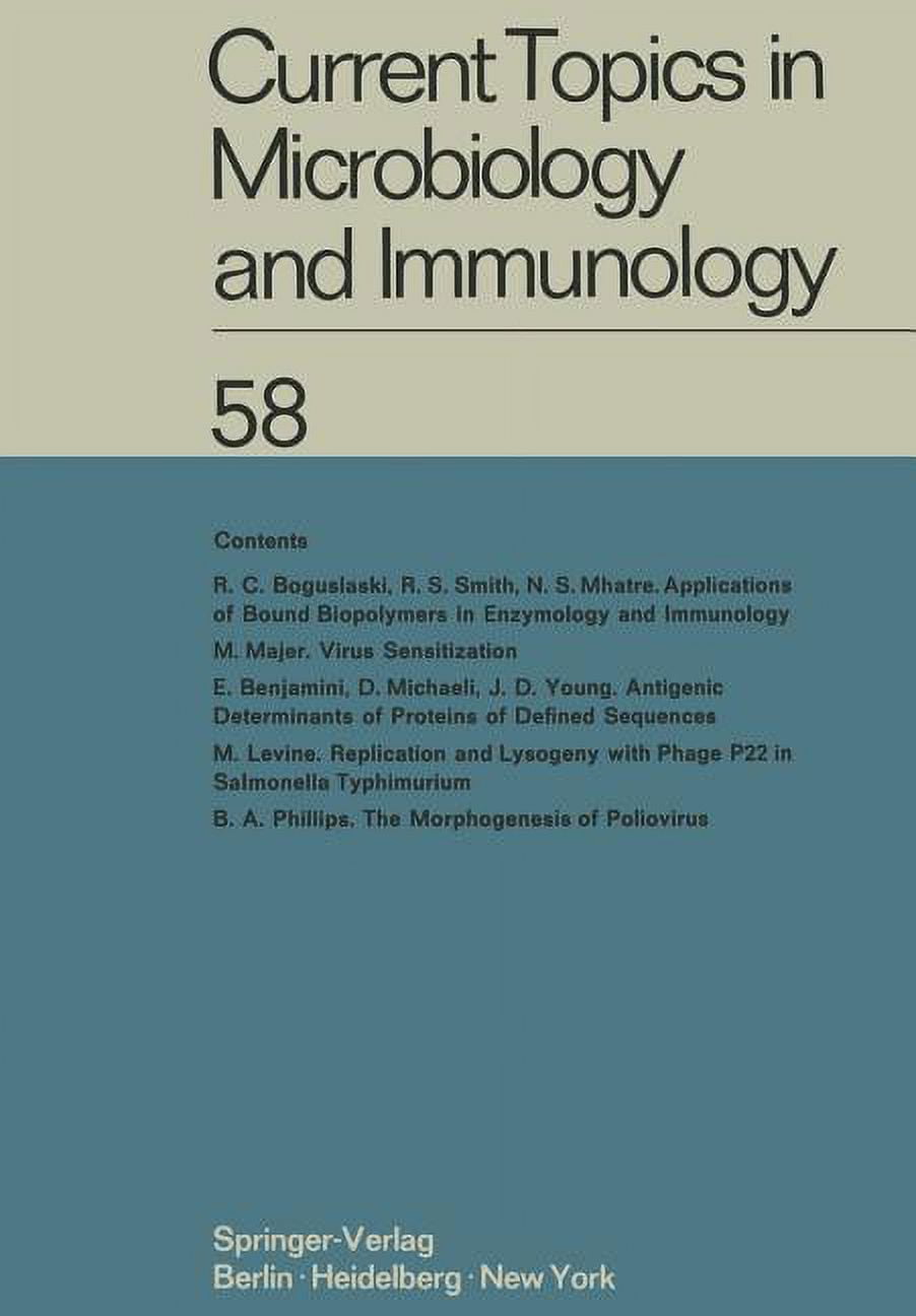 Current Topics in Microbiology and Immmu Current Topics in Microbiology ...